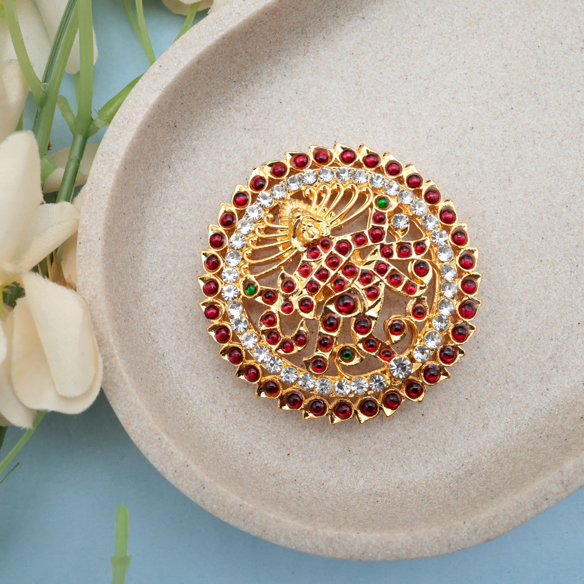 Traditional Kemp Lord Nataraja Rakodi - Traditional Bridal / Dance Hai