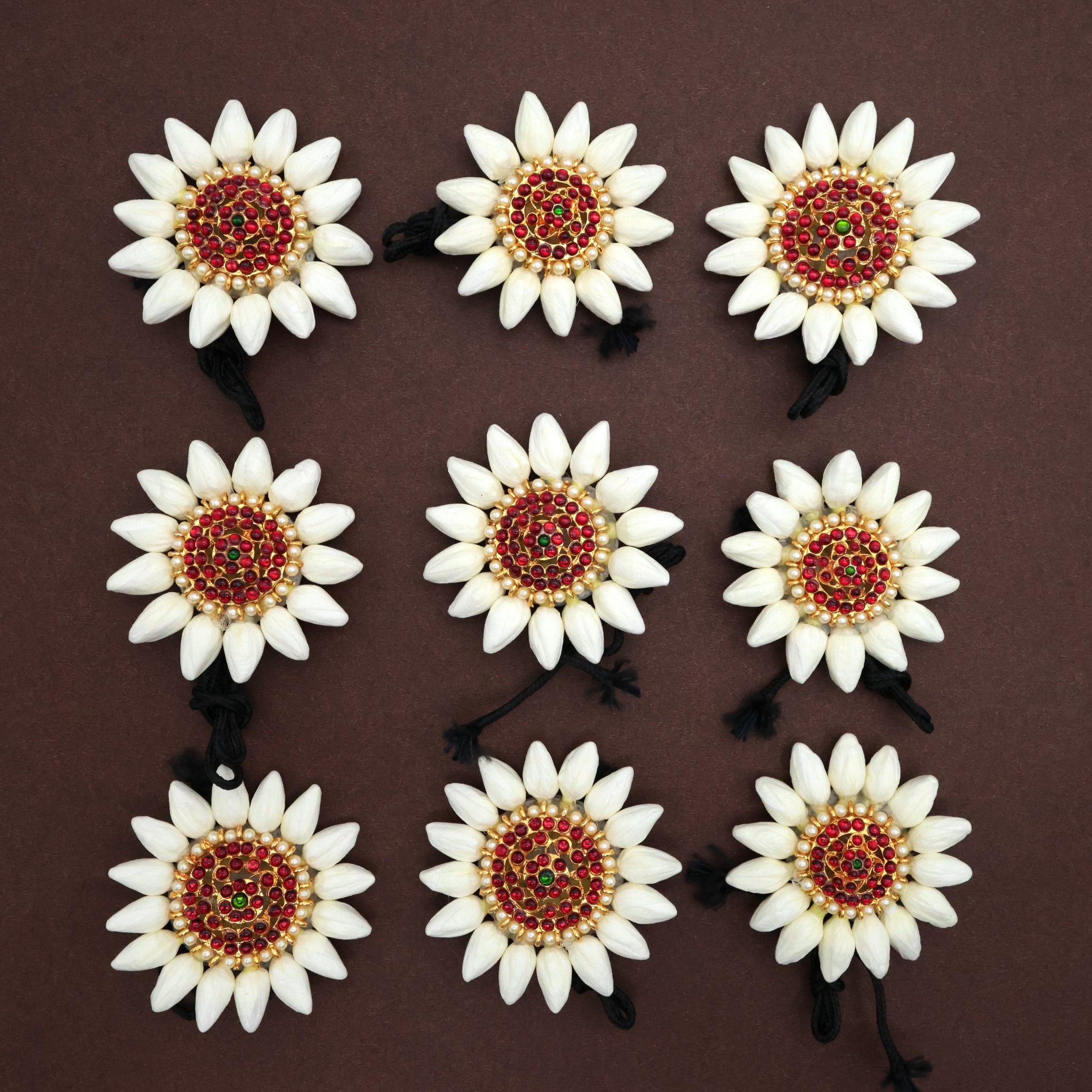 Real Look Jasmine Kemp Round Set of 9 Traditional Jada Billais